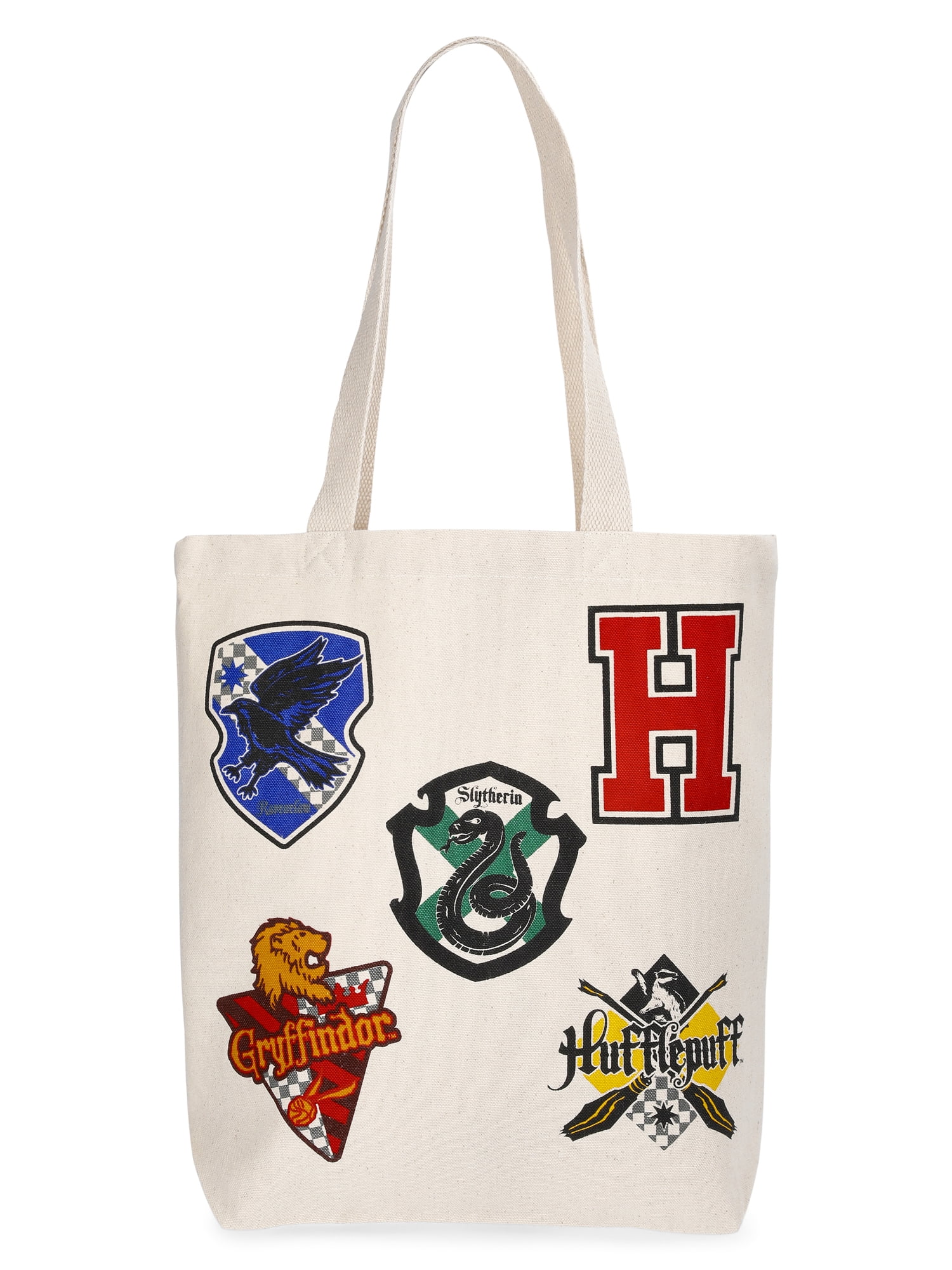 Harry Potter Women's Sigils 13.5" Tote Bag, Natural Canvas - Walmart.com