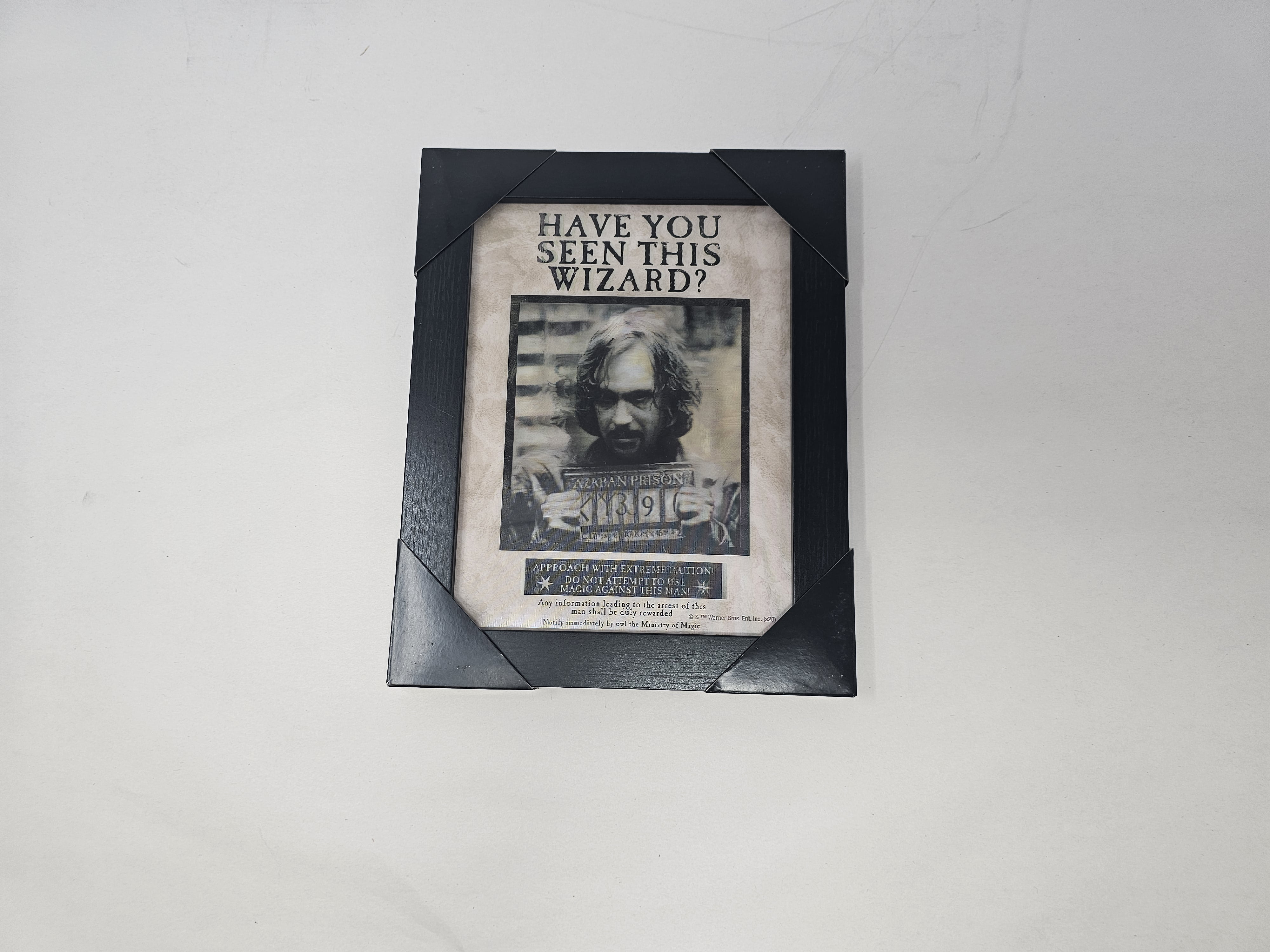 Harry Potter Sirius Black Wanted Poster Holographic Framed - Walmart.com