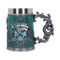 Harry Potter Slytherin Hogwarts Stein Tankard, Hand-Painted Beer Mug ...