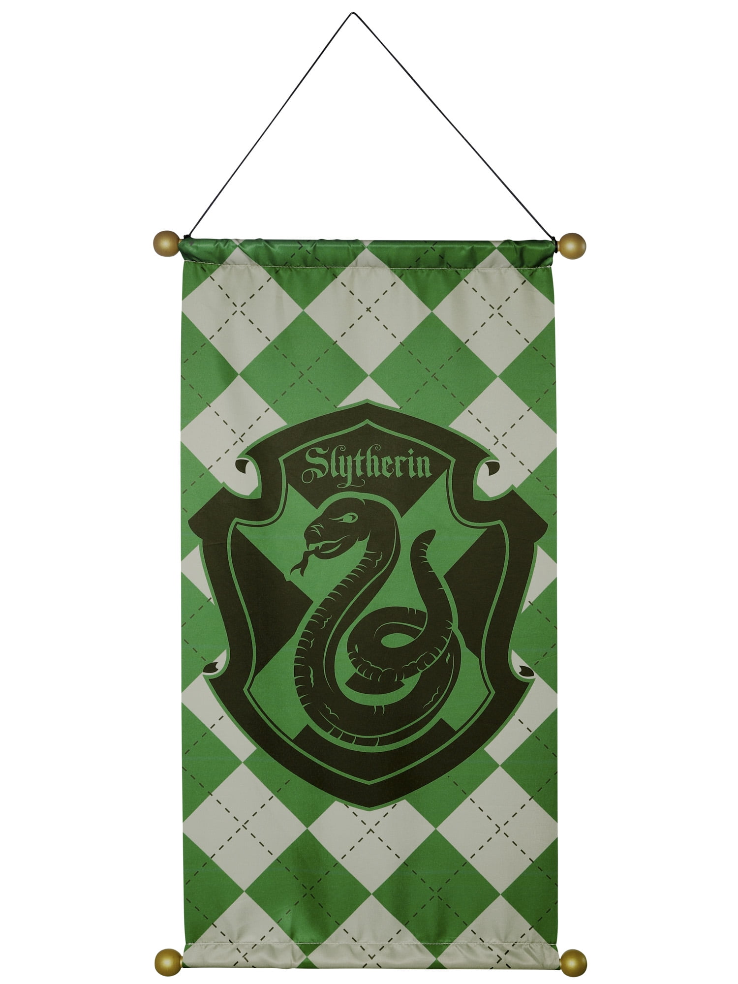 Harry Potter Slytherin House Banner - Walmart.com