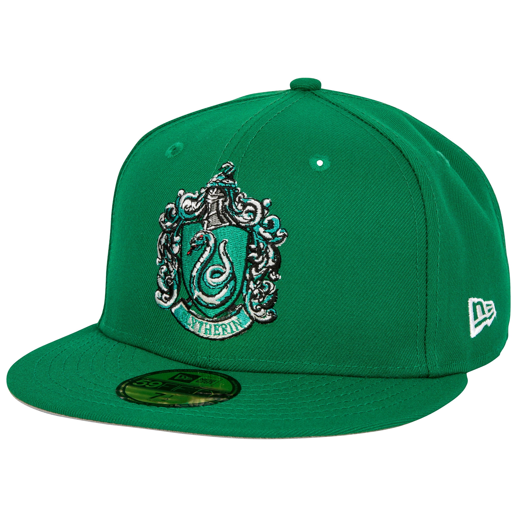 Harry Potter Slytherin House Crest New Era 59Fifty Fitted Hat-7 3/8 ...