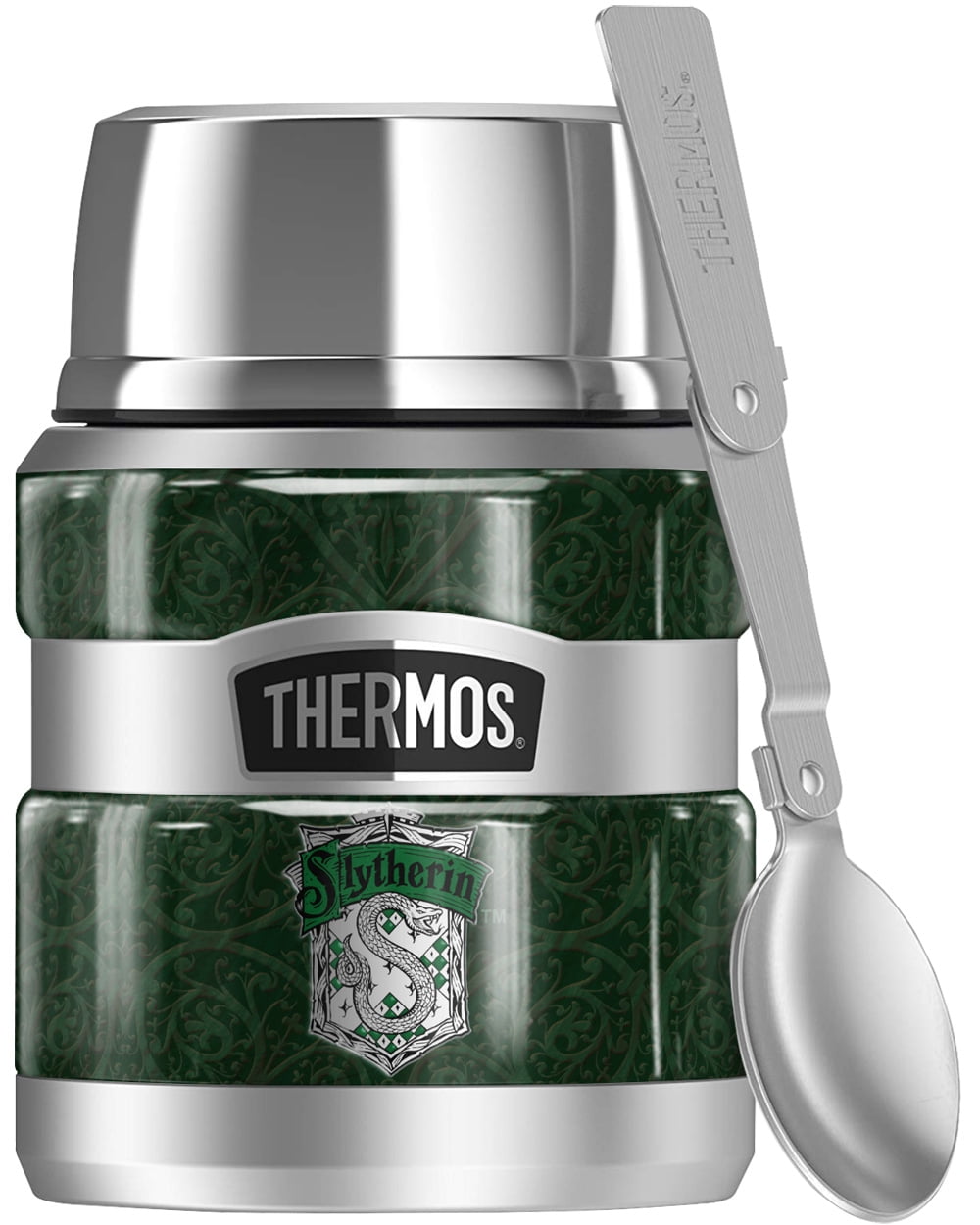 Harry Potter Slytherin House Crest THERMOS STAINLESS KING Stainless ...
