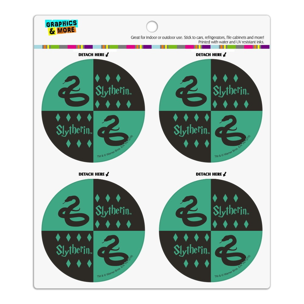 Harry Potter Slytherin Pattern Refrigerator Fridge Locker Vinyl Circle ...