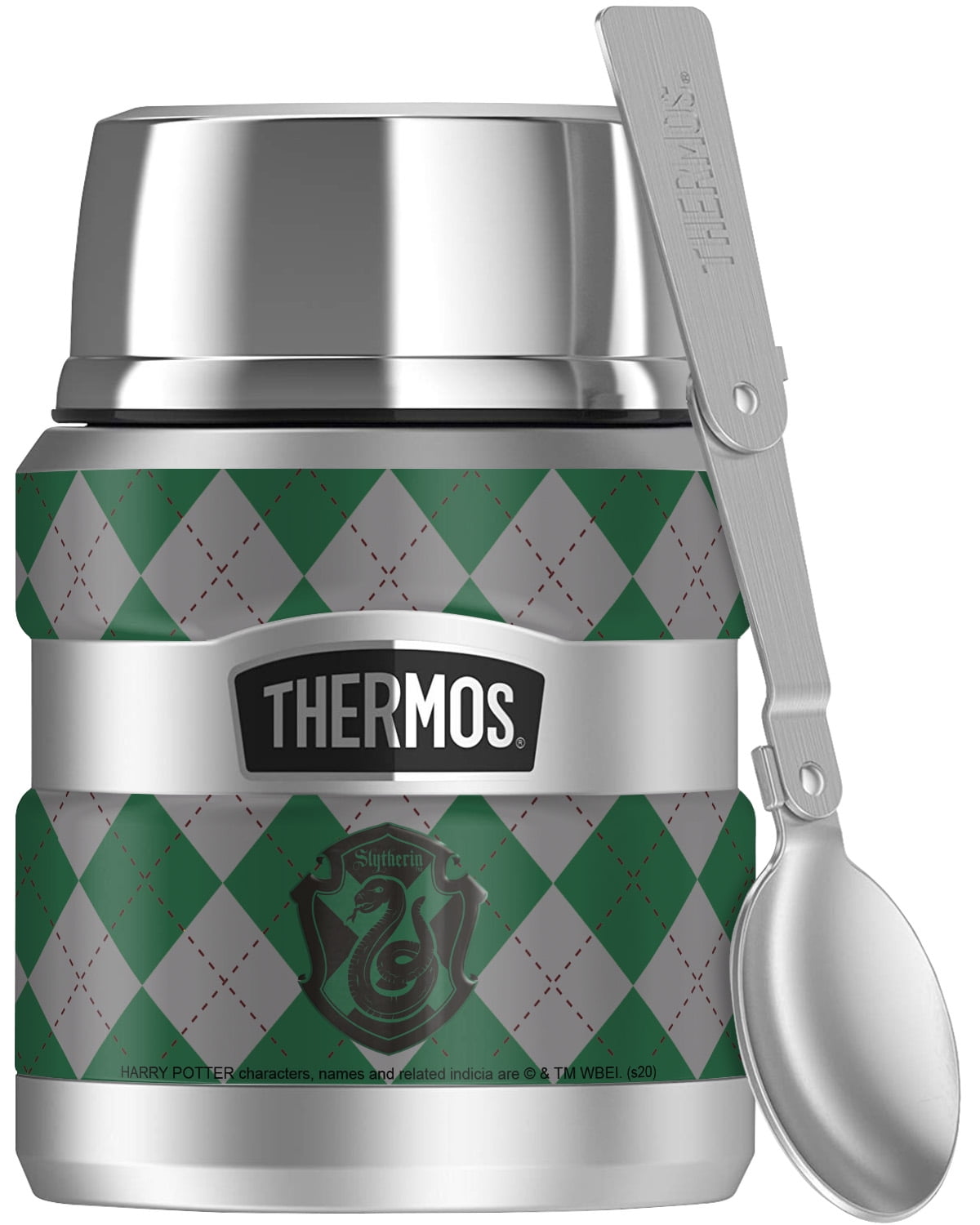 Harry Potter Slytherin Plaid Sigil, THERMOS STAINLESS KING Stainless ...