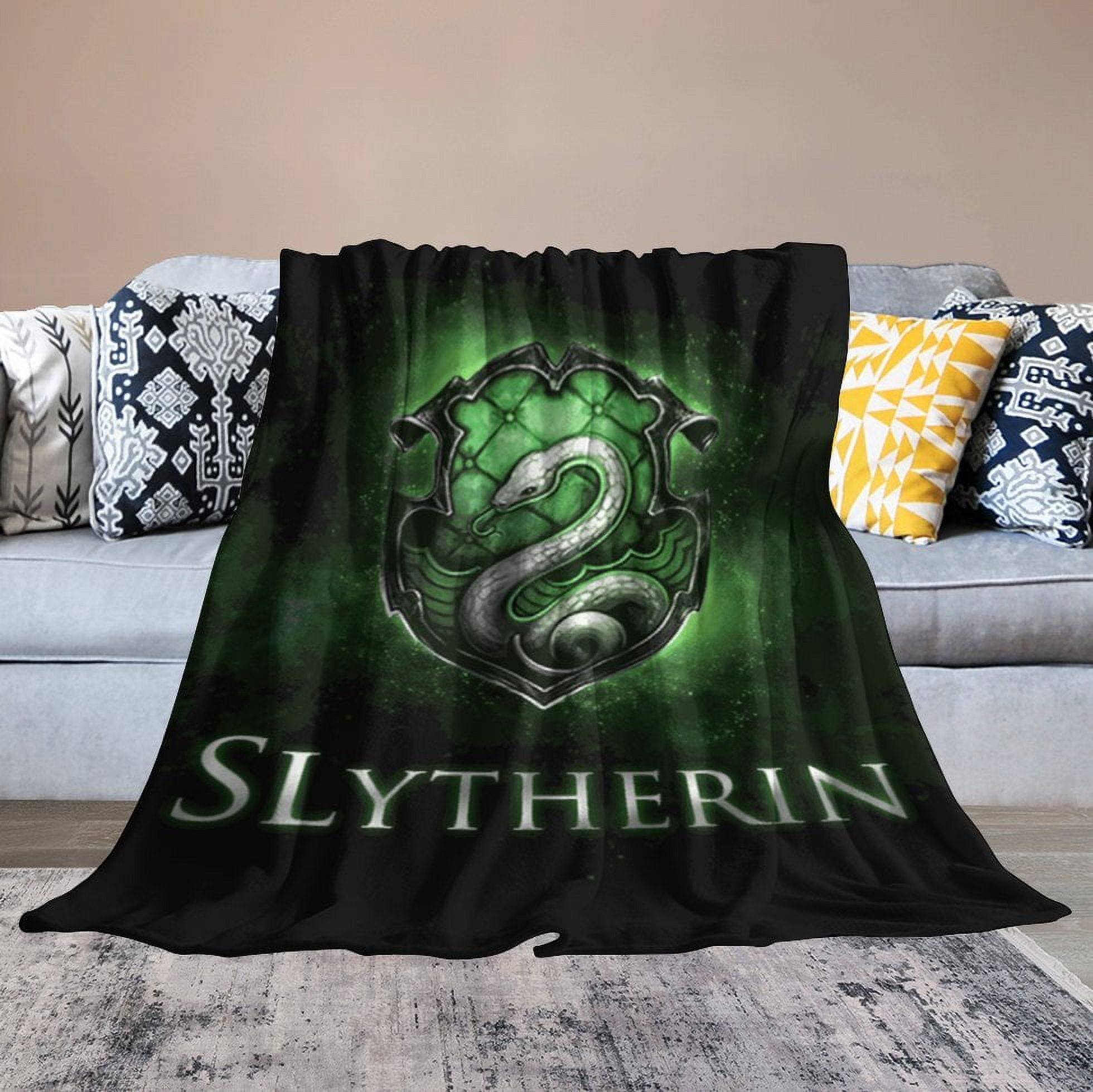 Harry Potter Slytherin Ultra-Soft Bed Blanket Anti-pilling Flannel ...