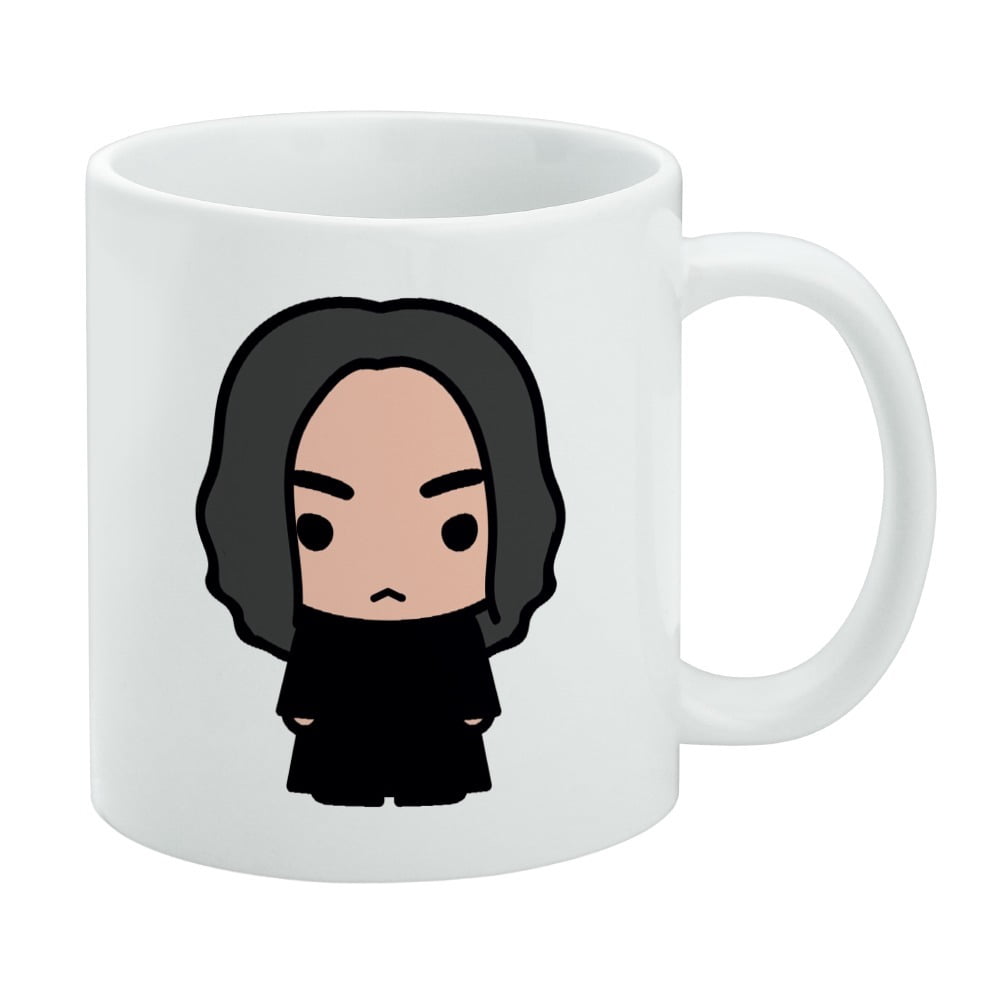 Harry Potter Snape Cute Chibi Character White Mug - Walmart.com