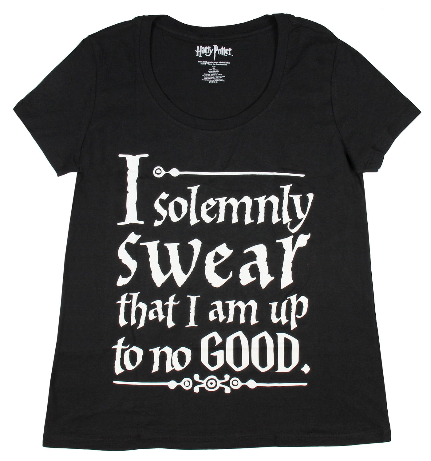 Harry Potter Solemnly Swear Magic Wand Womens T-Shirt - Walmart.com