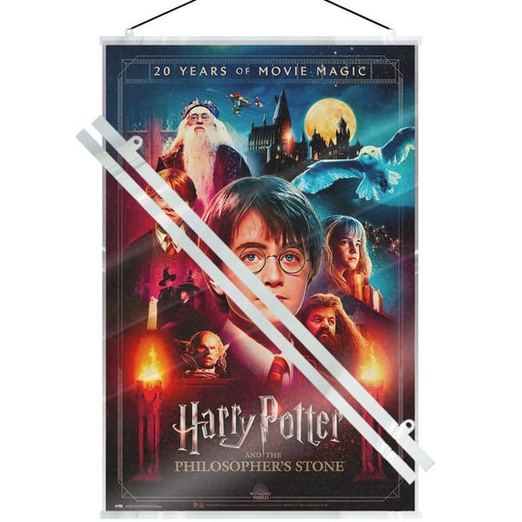 Harry Potter And The Sorcerer's Stone - Movie Poster (20th Anniversary ...