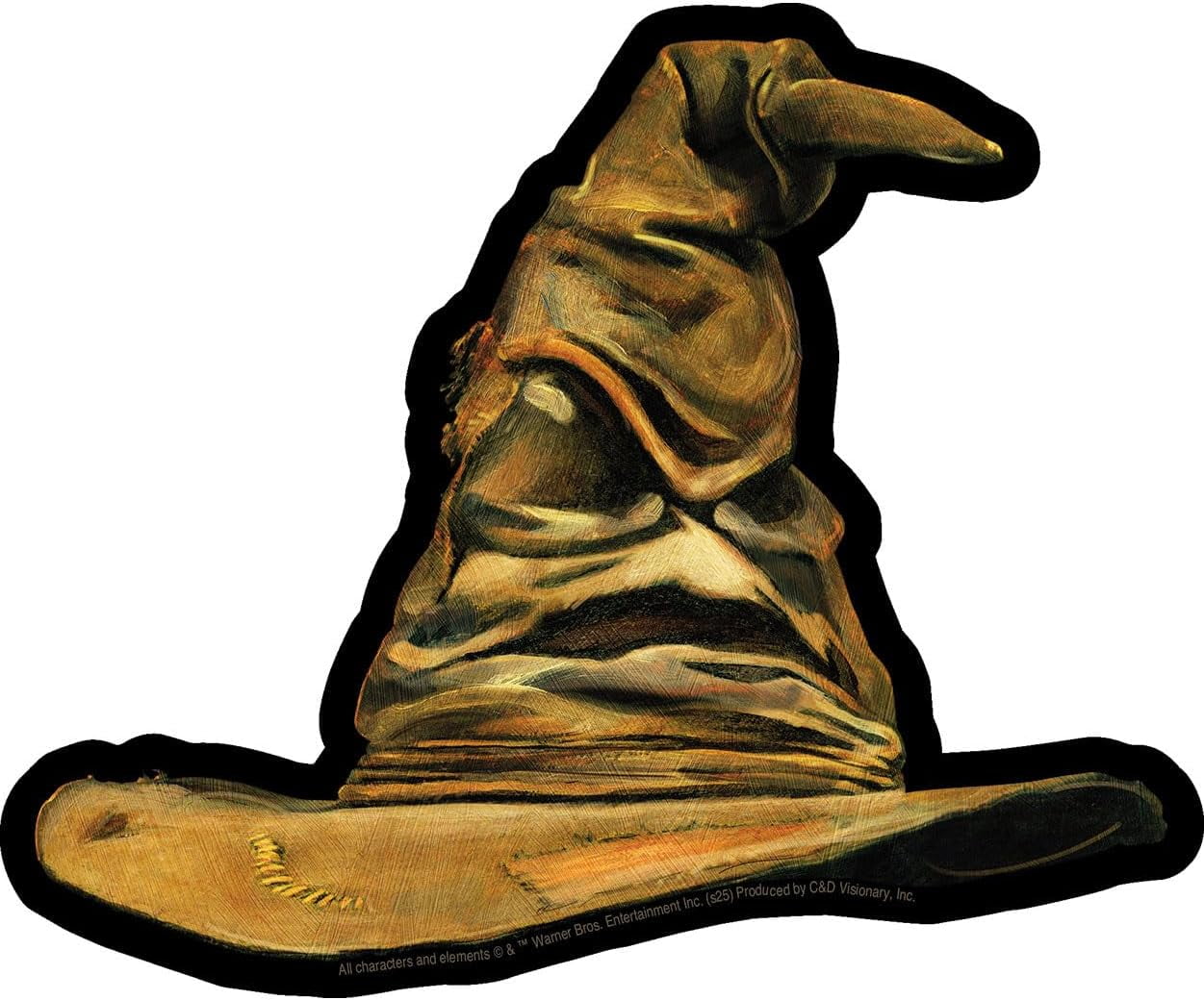 Harry Potter Sorting Hat 5.4"x6.5" Sticker - Walmart.com