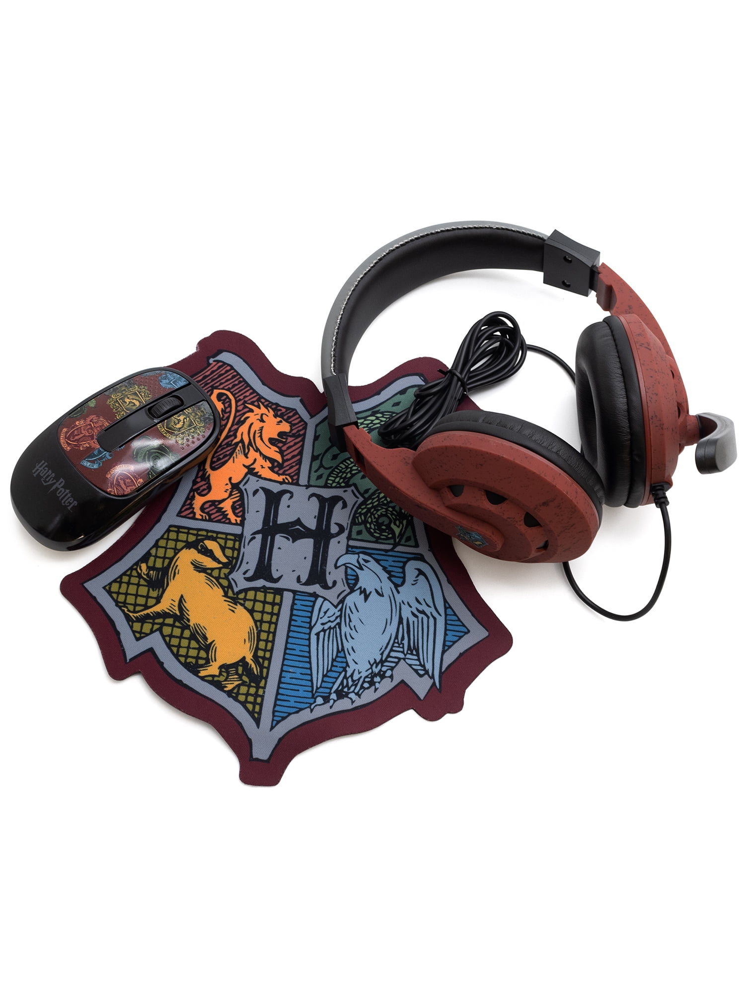 Harry Potter Tech Bundle: Wireless Mouse & Adjustable Headphones ...