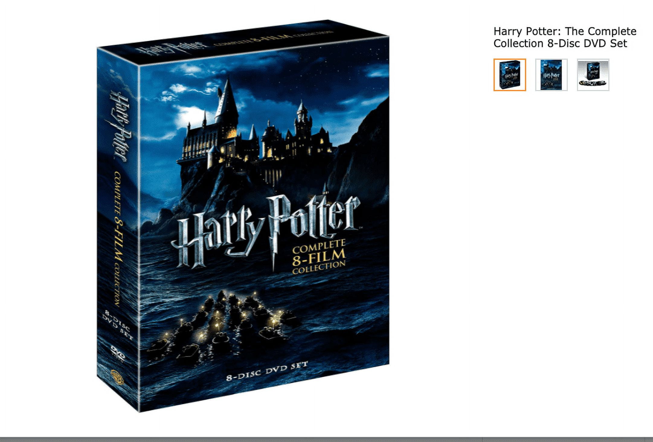 Harry Potter: The Complete Collection (DVD) - Walmart.com