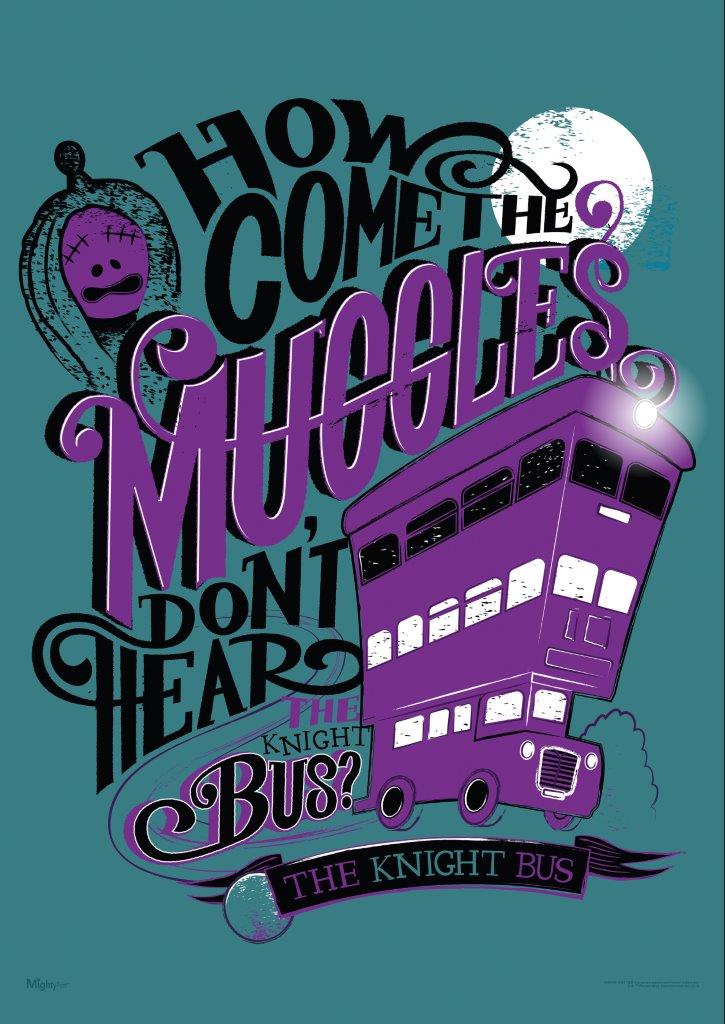 Harry Potter (The Knight Bus) MightyPrint™ Wall Art - Walmart.com