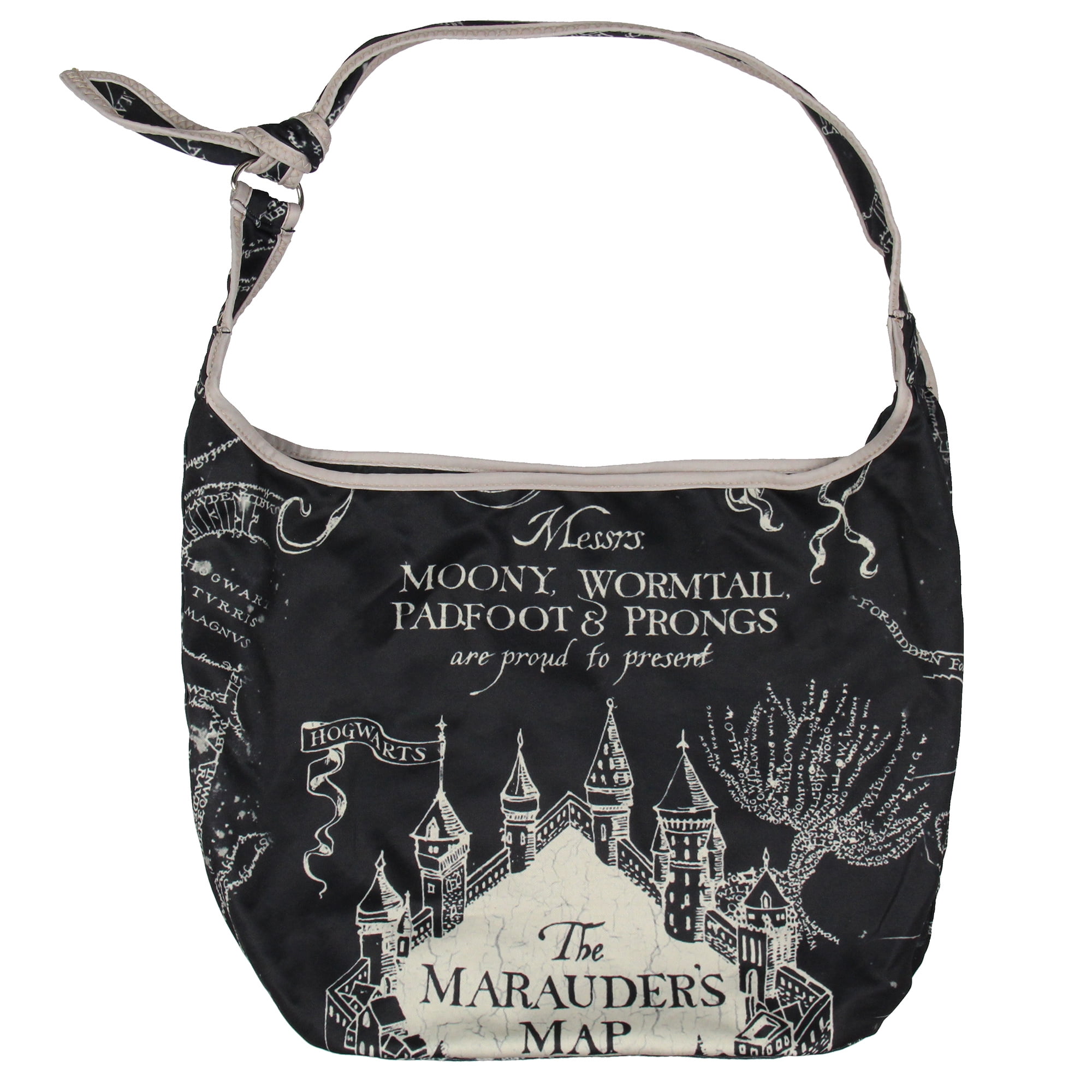 Harry Potter The Marauder's Map Hogwarts Shoulder Crossbody Purse Hobo ...
