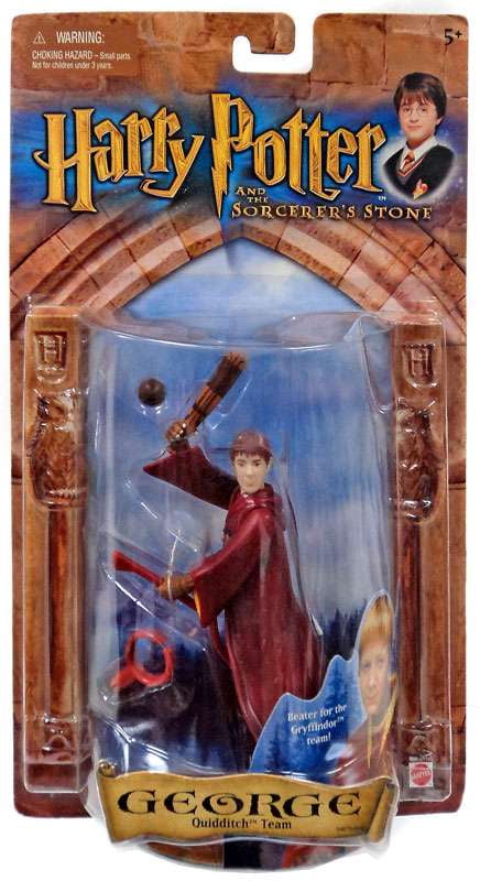 Harry Potter The Sorcerer's Stone George Action Figure [Quidditch Team ...