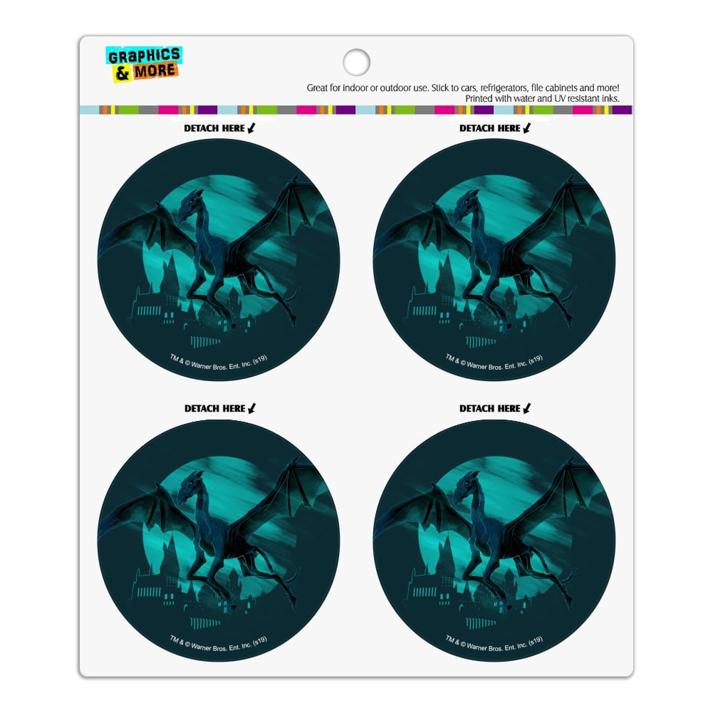 Harry Potter Thestral Refrigerator Fridge Locker Vinyl Circle Magnet ...
