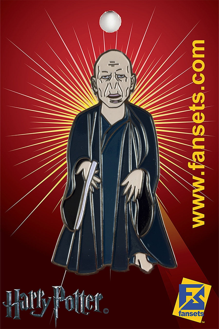 Harry Potter VOLDEMORT Licensed FanSets Pin MicroMagic - Walmart.com