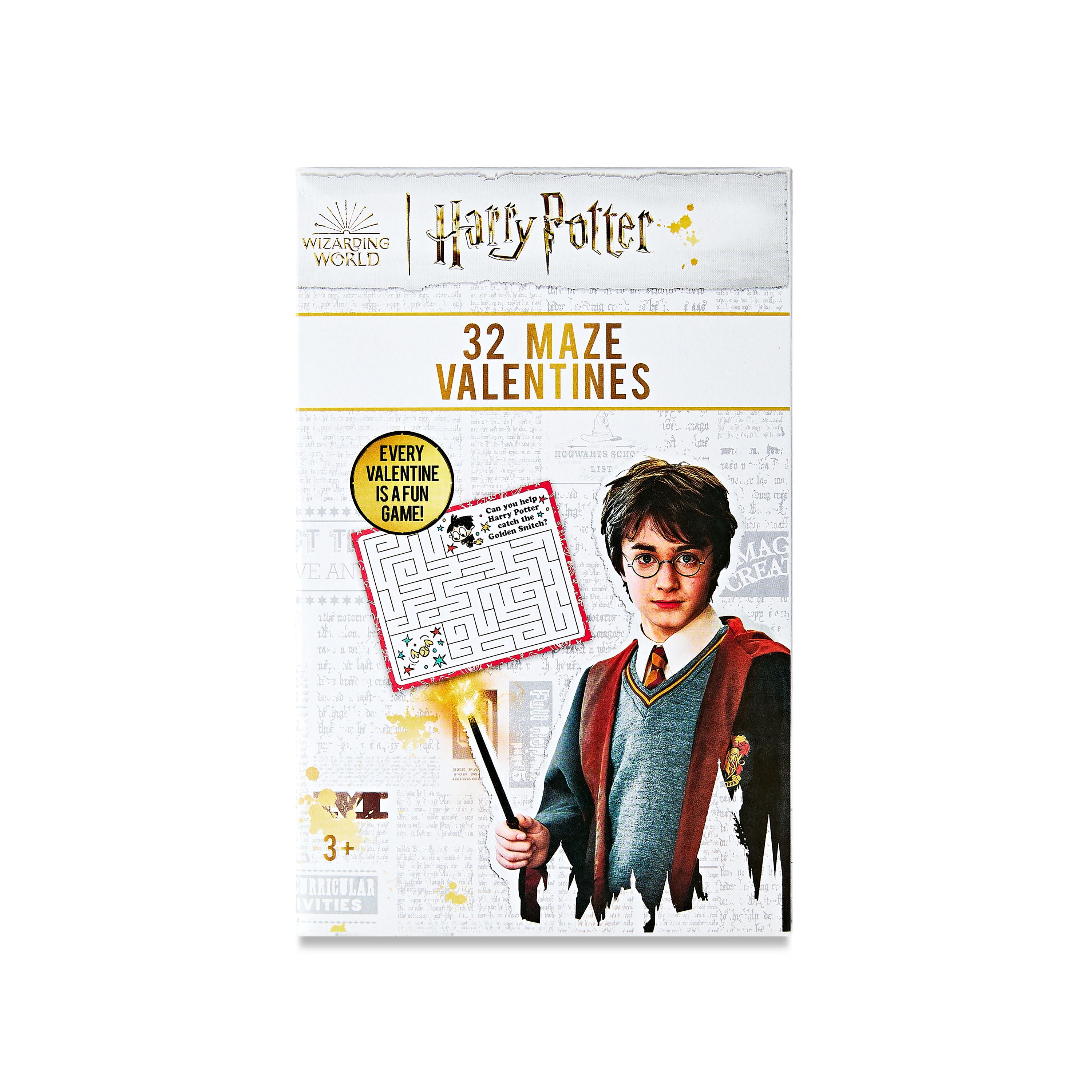Harry Potter Valentine Exchange Cards, Paper Activity Maze , Paper ...