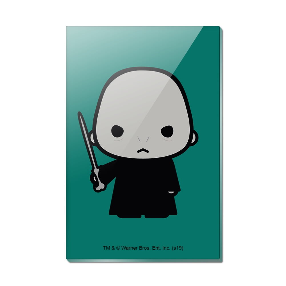 Harry Potter Voldemort Cute Chibi Character Rectangle Acrylic Fridge ...