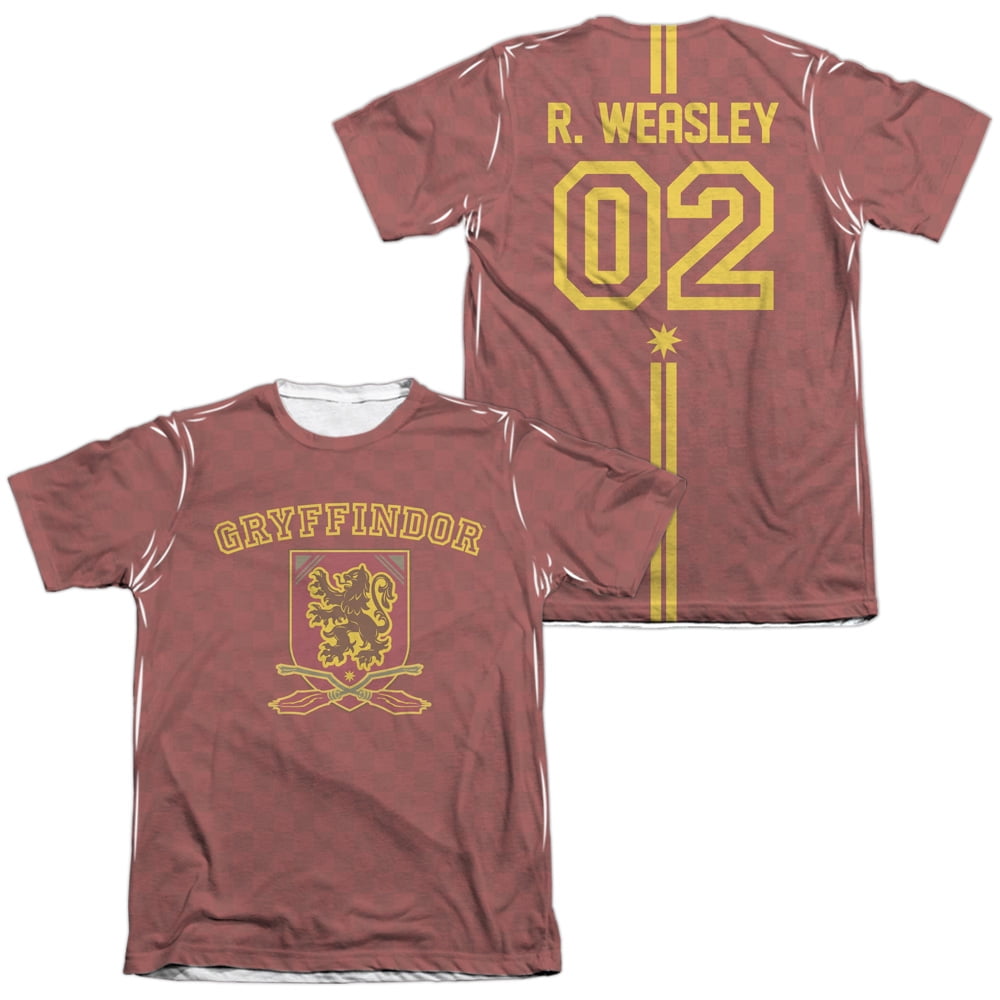 Harry Potter - Weasley Sweater (Front/Back Print) - Short Sleeve Shirt ...