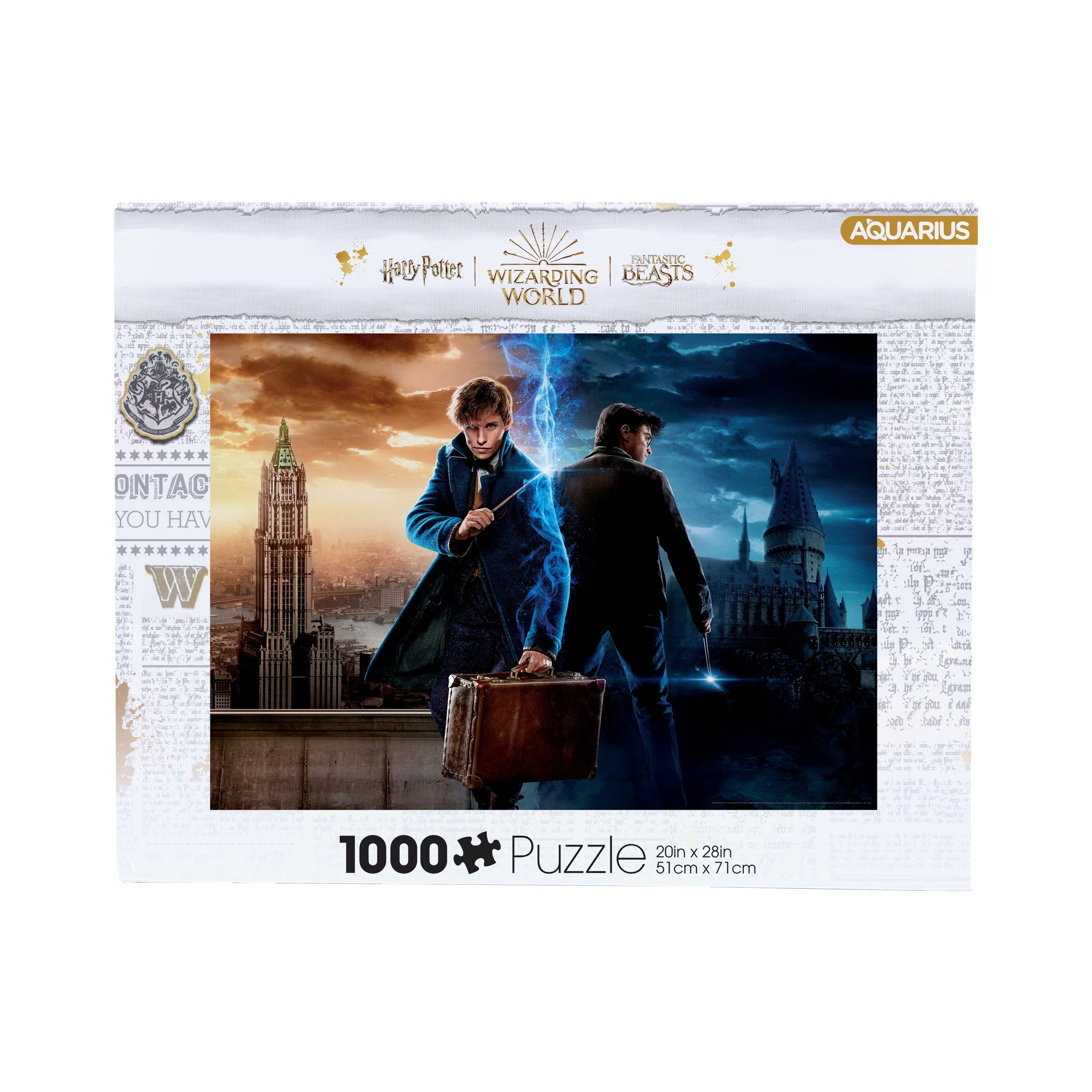Harry Potter Wizarding World 1000 Piece Jigsaw Puzzle - Walmart.com