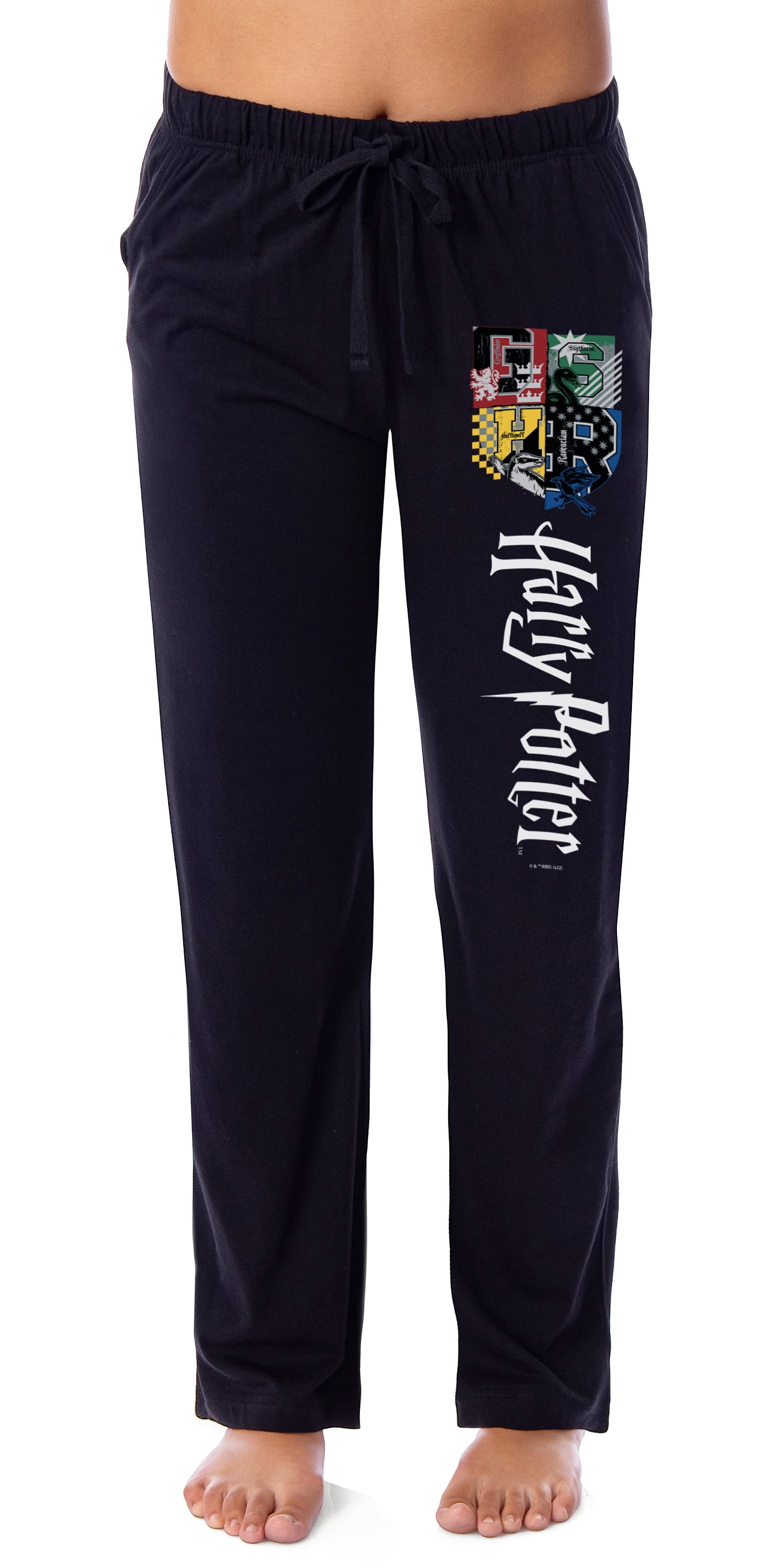 Harry Potter Women's Hogwarts House Crest Sleep Lounge Pajama Pants ...