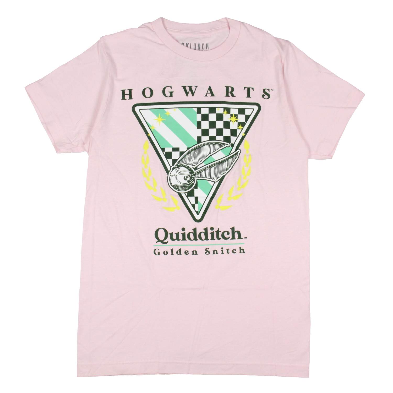 Harry Potter Women's Hogwarts Quidditch Golden Snitch T-shirt - Walmart.com