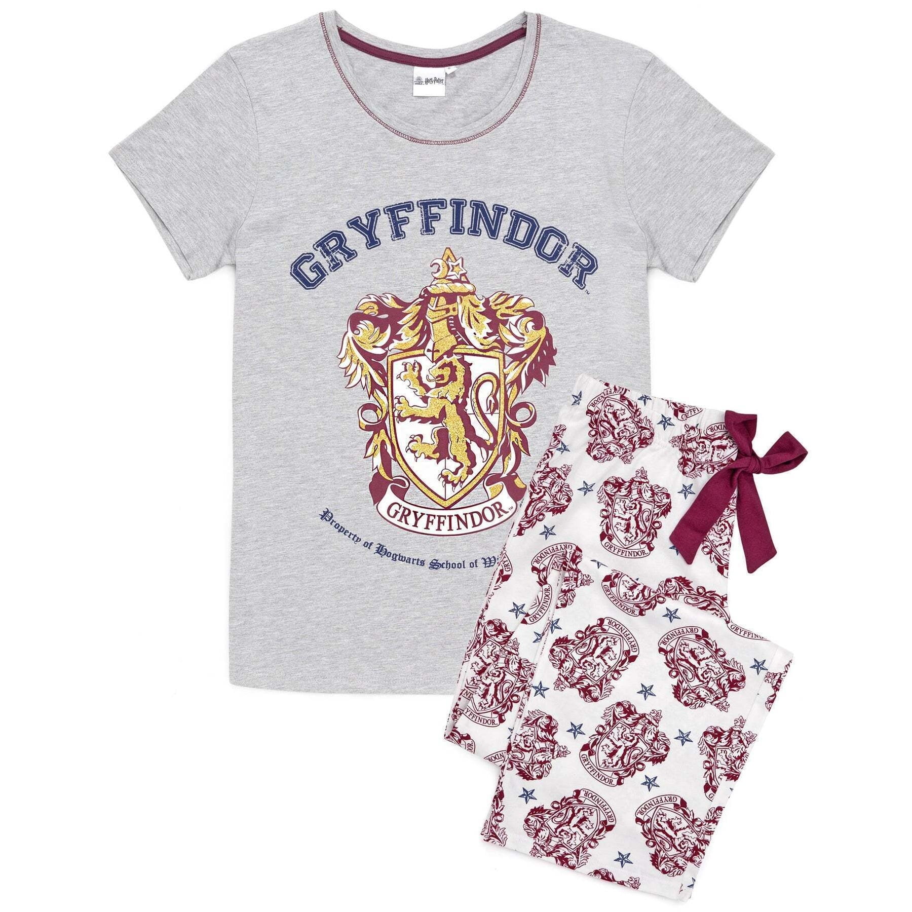Harry Potter Womens Gryffindor Long Pyjama Set - Walmart.com