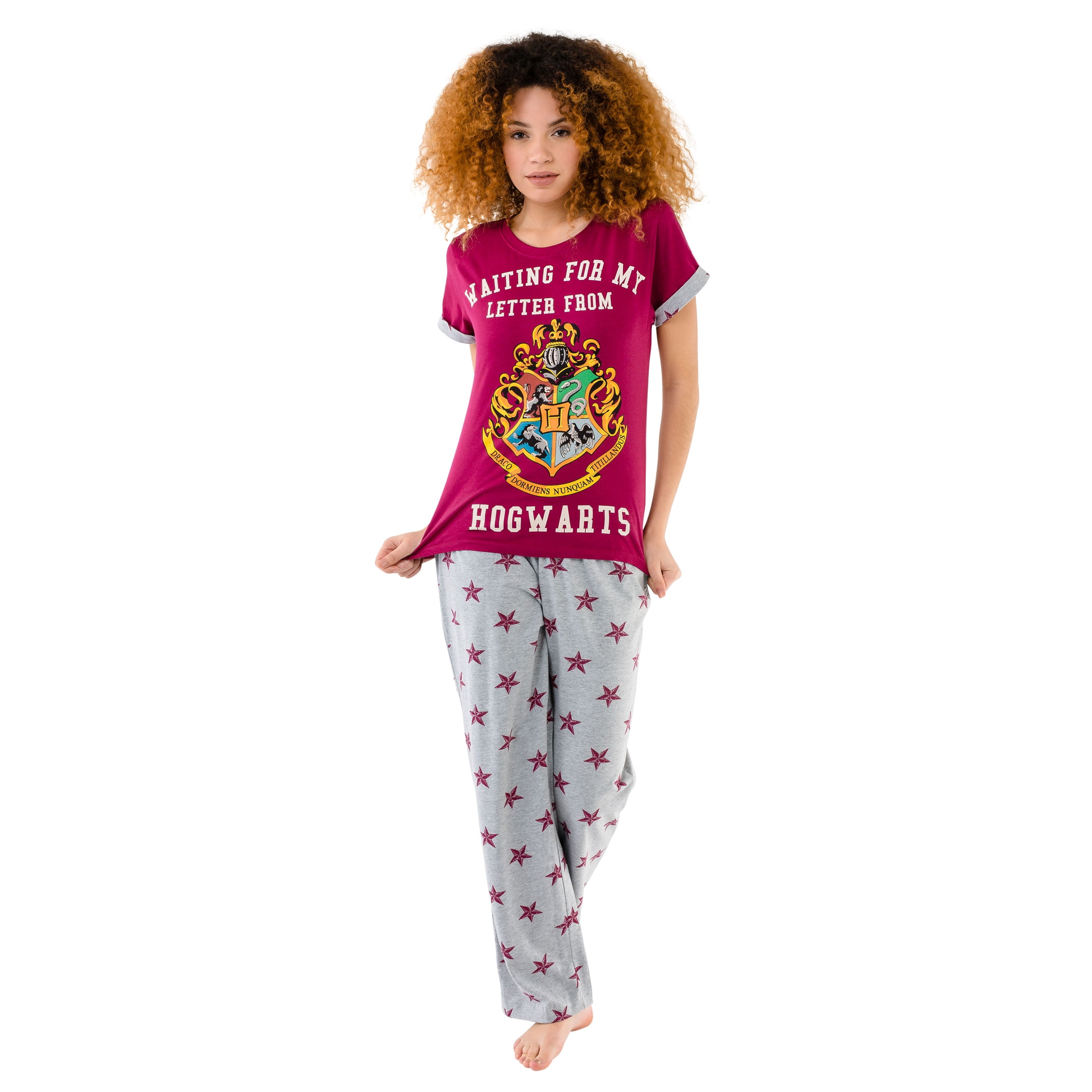 Harry Potter Womens Hogwarts Sleepwear Loungewear Pajamas - Walmart.com