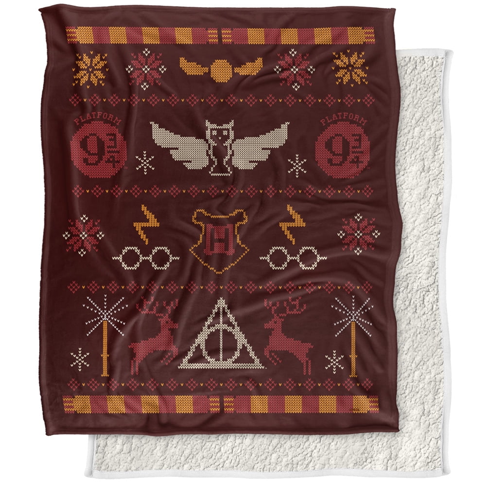 Harry Potter and The Deathly Hallows Part 2 Blanket, 50'x60' Icon ...