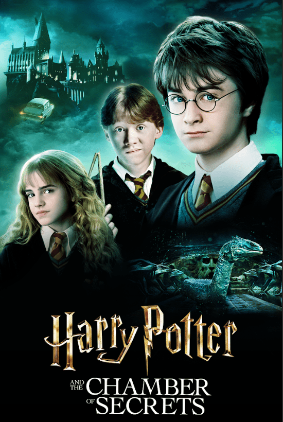 Harry Potter and the Chamber of Secrets (2002) Movie Poster 24x36 ...