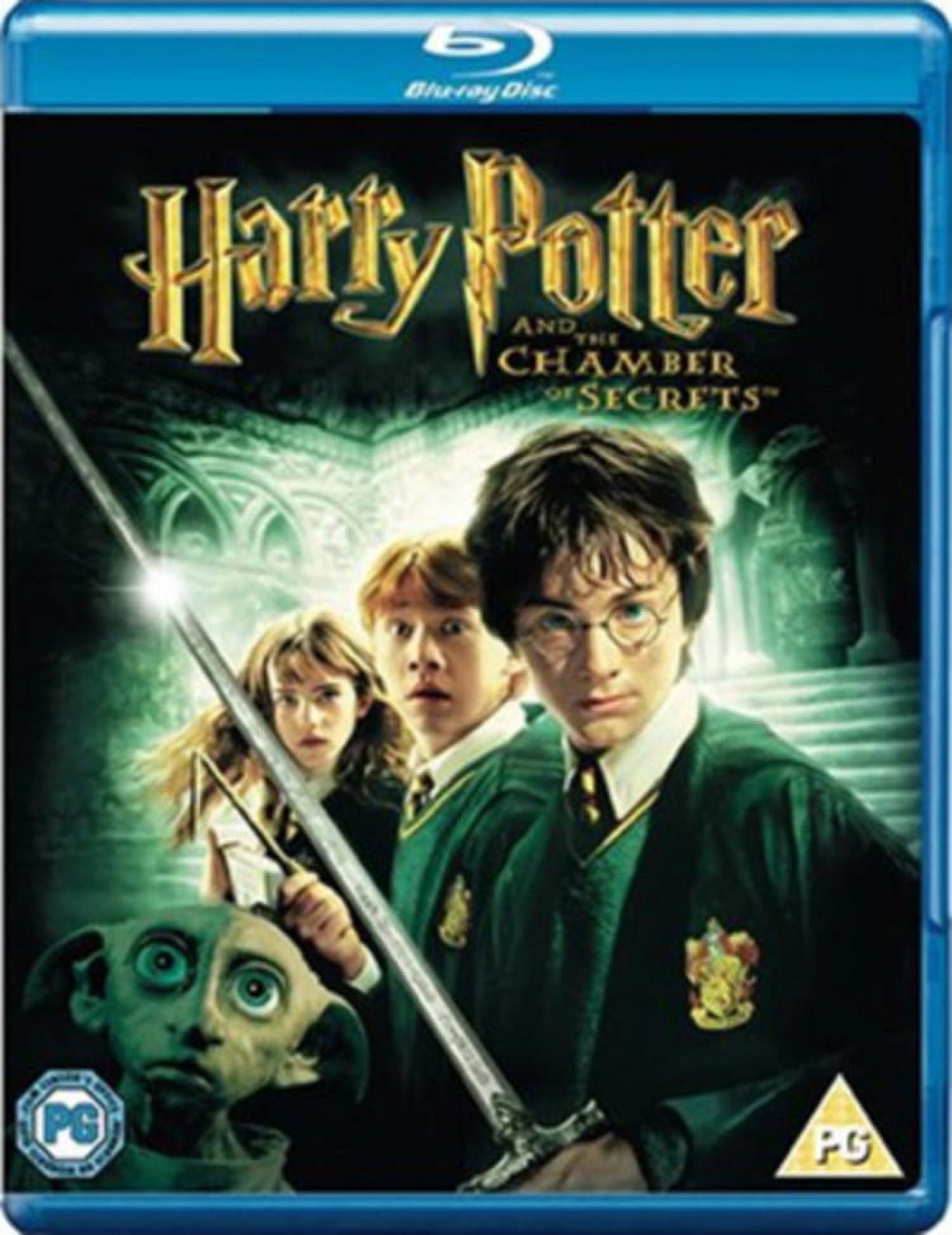 Harry Potter and the Chamber of Secrets (Blu-ray) Maggie Smith Warwick Davis John Cleese ...