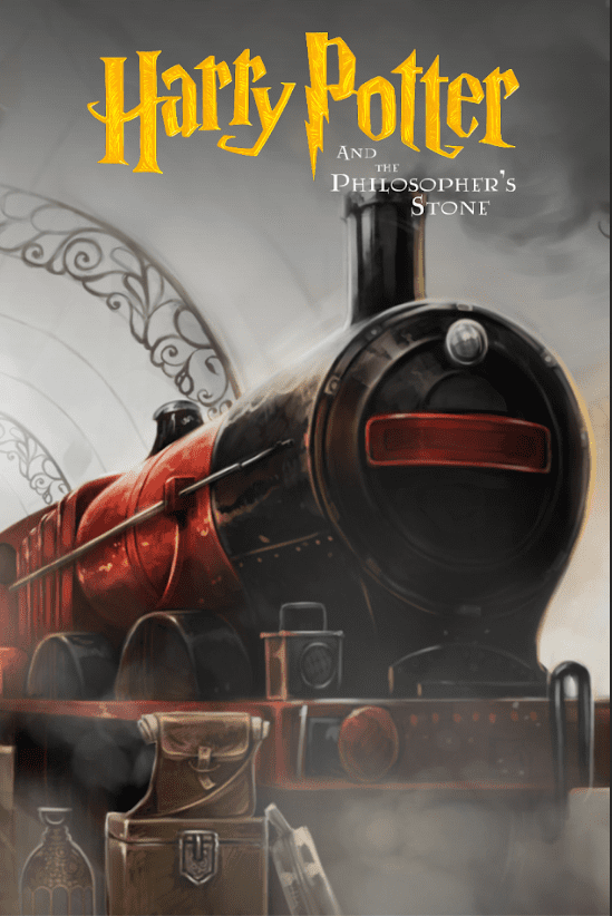 Harry Potter and the Philosopher's Stone 2001 Poster 24x36 - Magical Beginning - Walmart.com