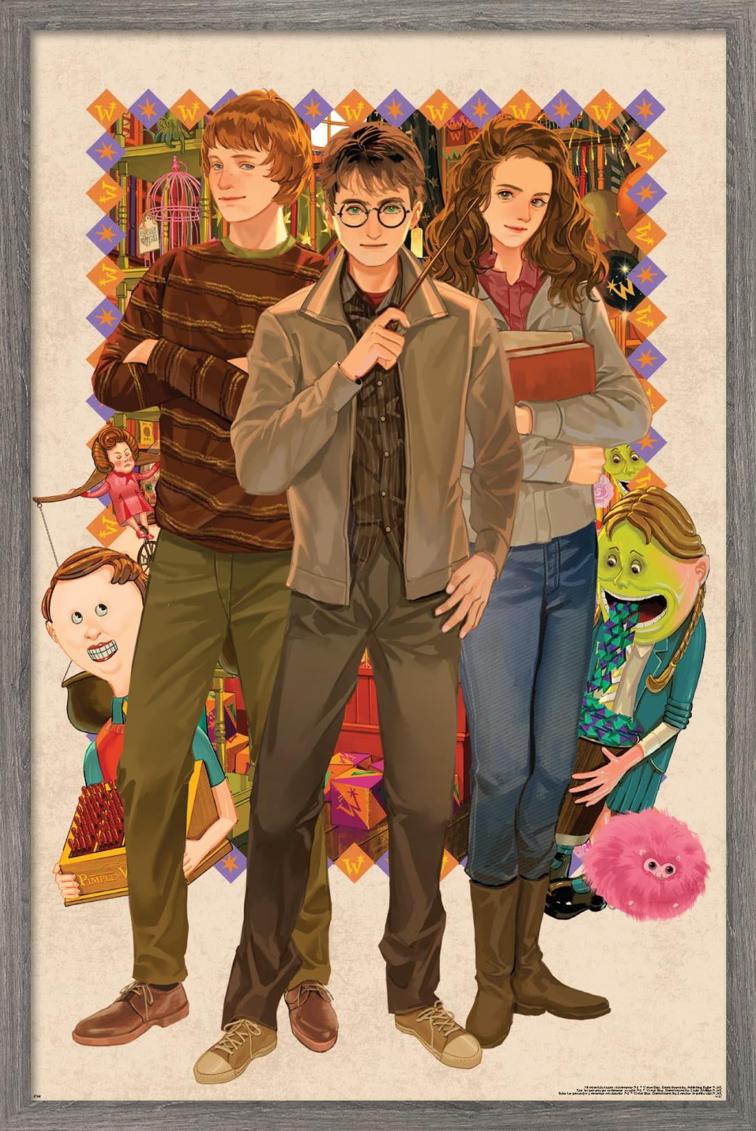 Harry Potter and the Philosopher's Stone (2001) - Wizarding Shop Wall ...