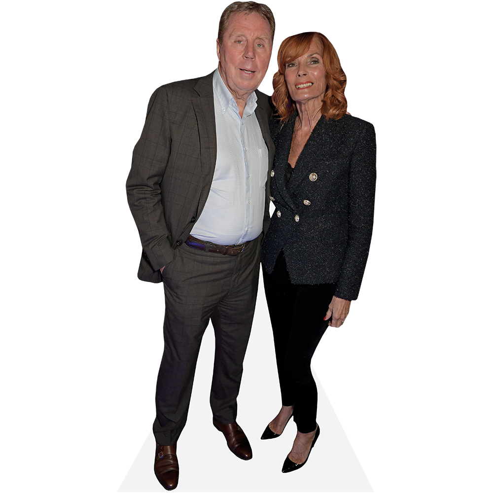 Harry Redknapp And Sandra Harris (Duo) Mini Celebrity Cutout Standee - Walmart.com