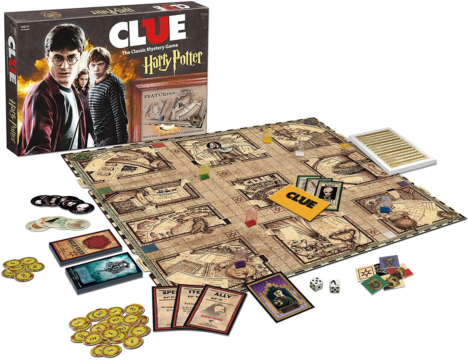 Harry Series Wizarding World Mystery Board Game for 3-5 Players, Kids ...