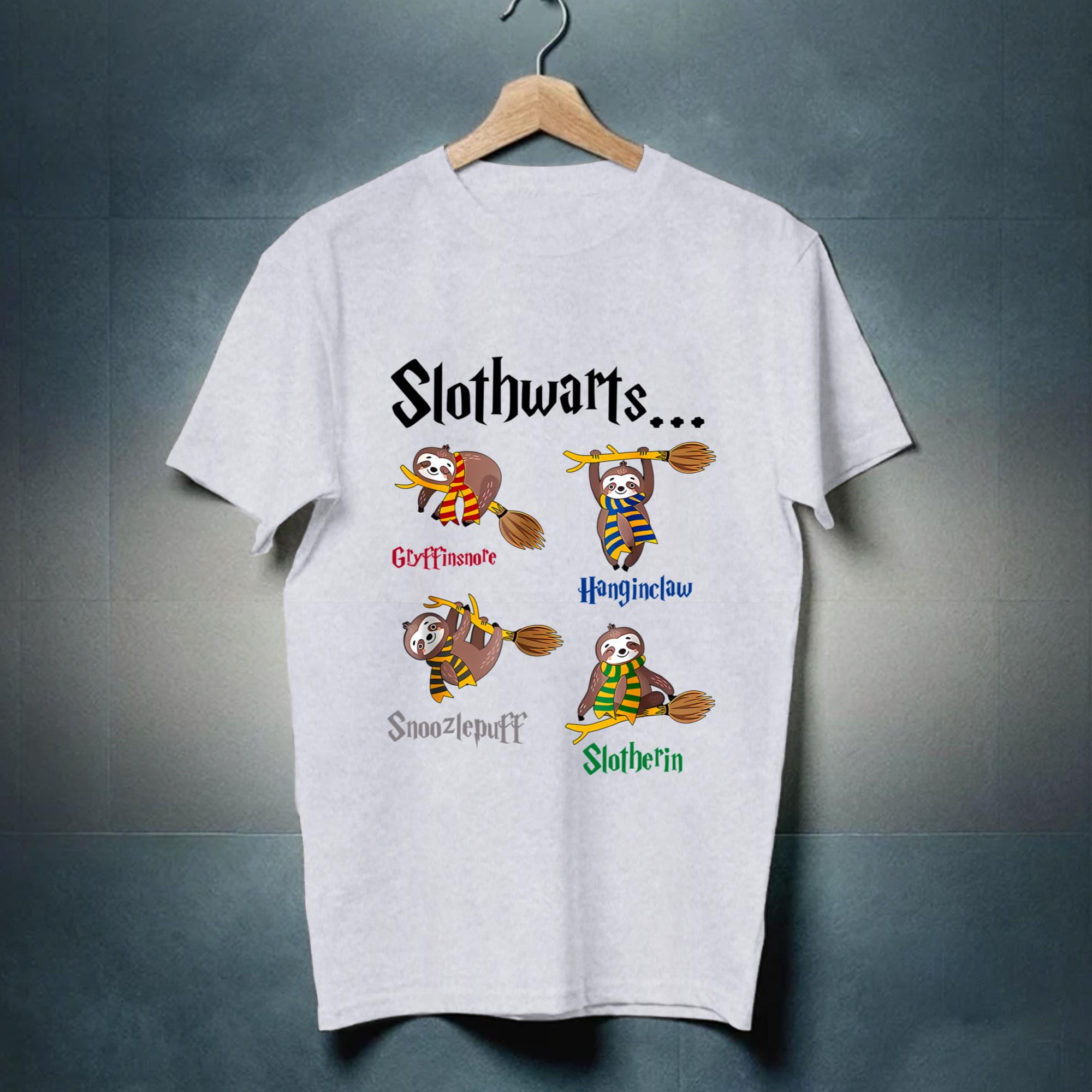 Harry Slothwarts-funny Birthday Sloth Shirt - Walmart.com