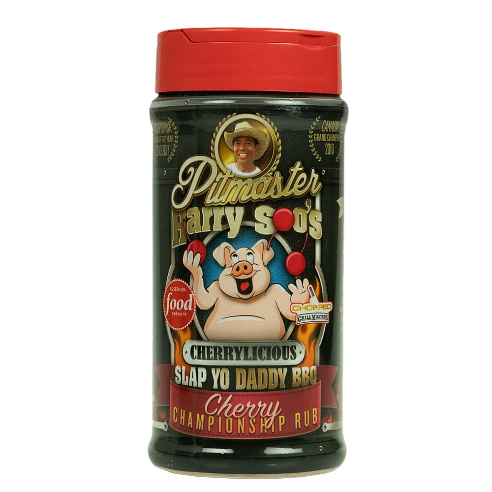 Harry Soo's Slap Yo' Daddy Cherrylicious Sweet Pork Rub 12 oz - Perfect ...