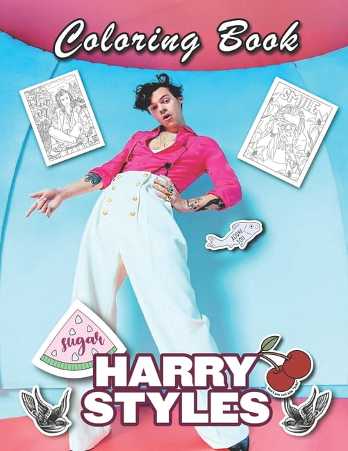 One Direction Coloring Pages Harry