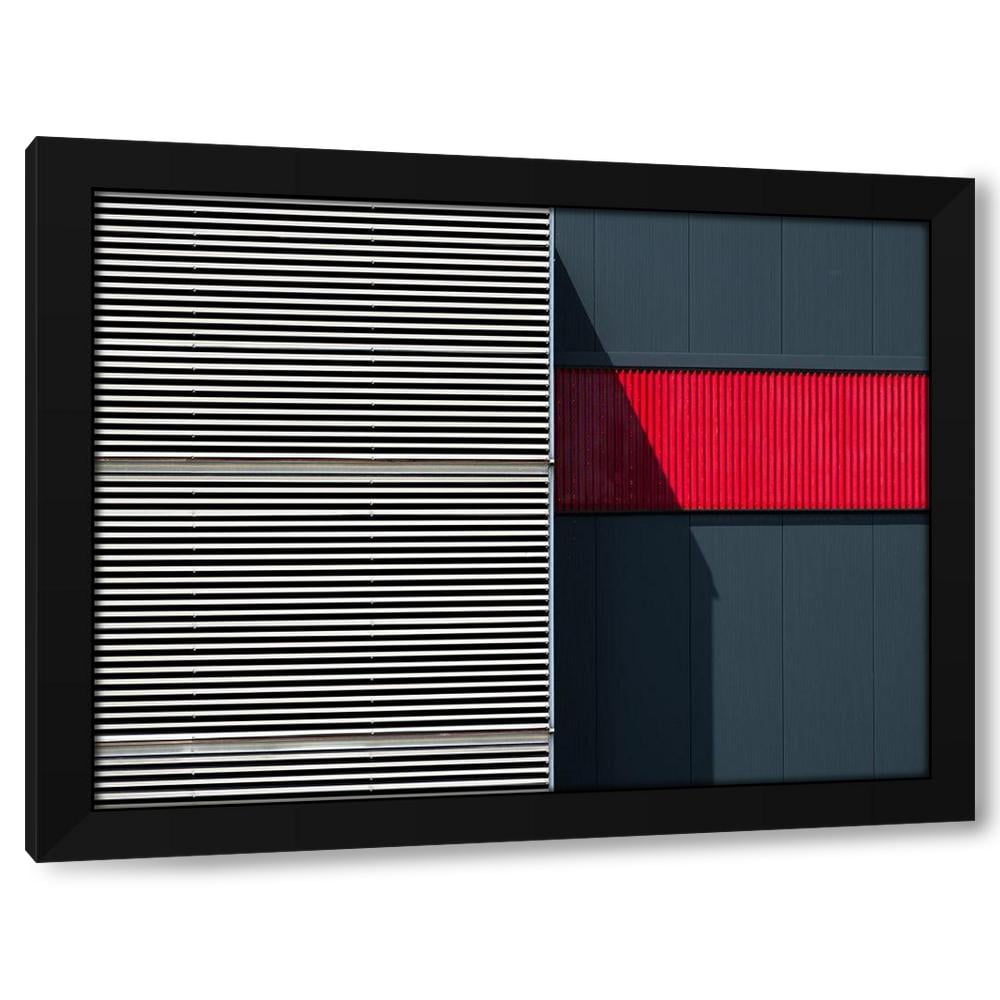 Harry Verschelden 32x25 Black Modern Wood Framed Wall Art Titled - Car ...