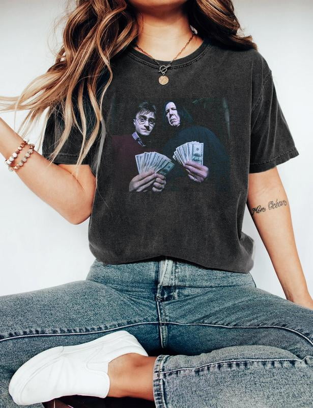 Harry potter and Severus Snape Money Gang Meme Funny Shirt, Humorous ...