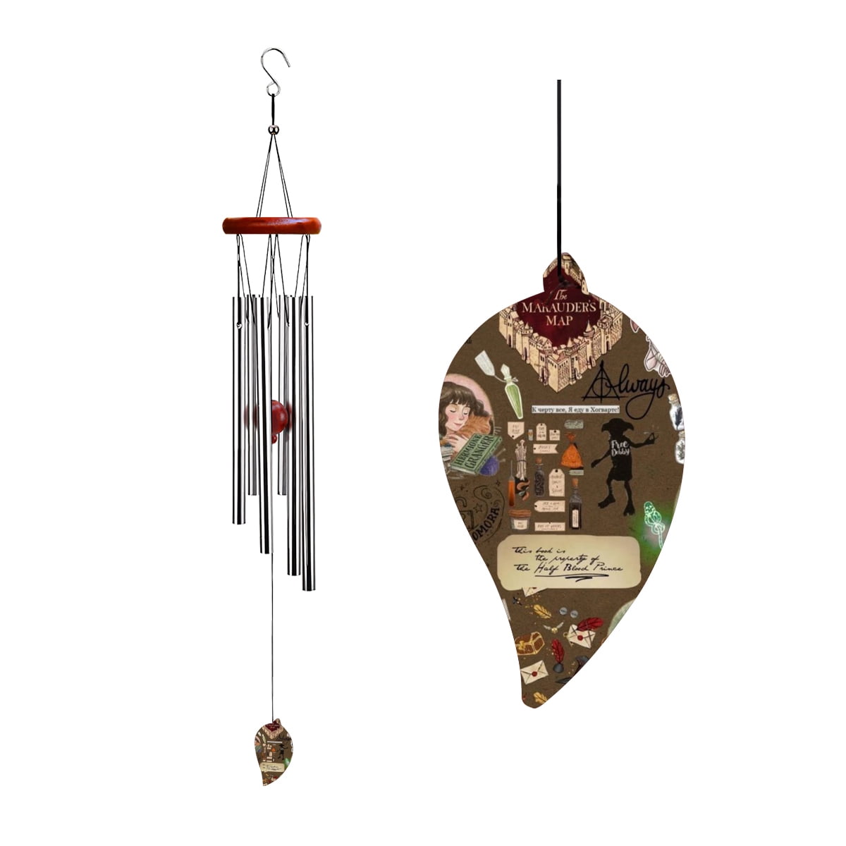 Harry potter Wind Chimes, Outdoor Wind Chimes, Outdoor Decor for Patio ...