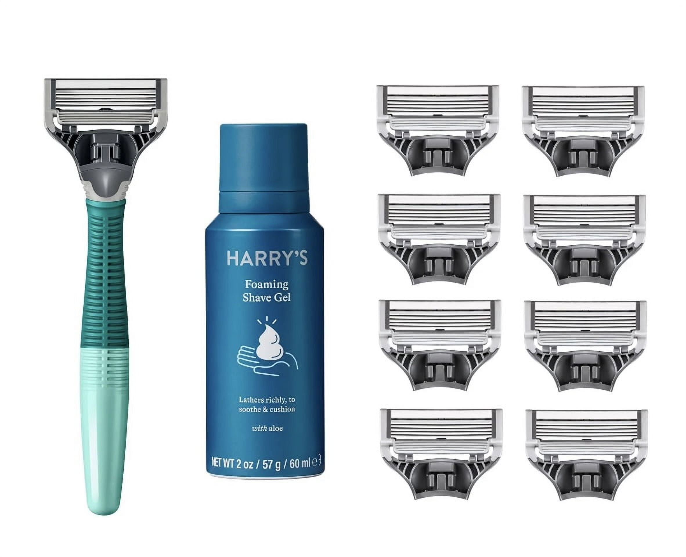 NEW Harry's 5-Blade Razors, 1x Razor Handle, 9 x 5-Blade Razor ...