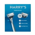Harry's Men's Chrome Edition Comfortable Shave Razor, Ergonomic Handle ...