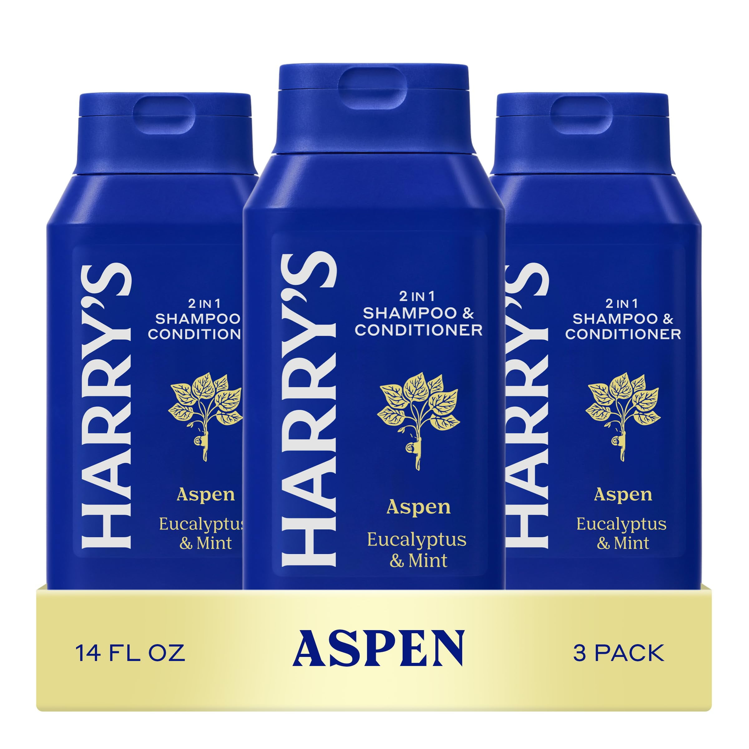 Harry's Men's 2 in OKA4 1 Shampoo and Conditioner for All Hair Types ...