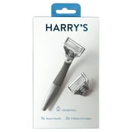 Harry's Men's 5-Blade Manual Razor Handle and 2 Razor Blade Refills ...