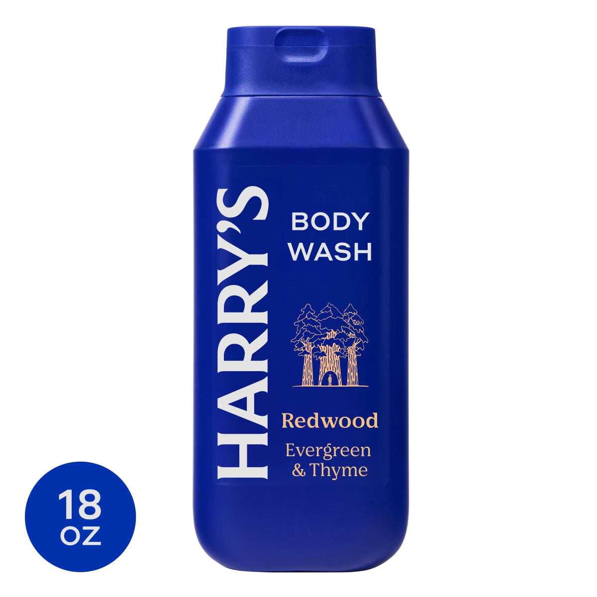 Harry's Men's Cleansing Body Wash, Redwood, 18 fl oz - Walmart.com