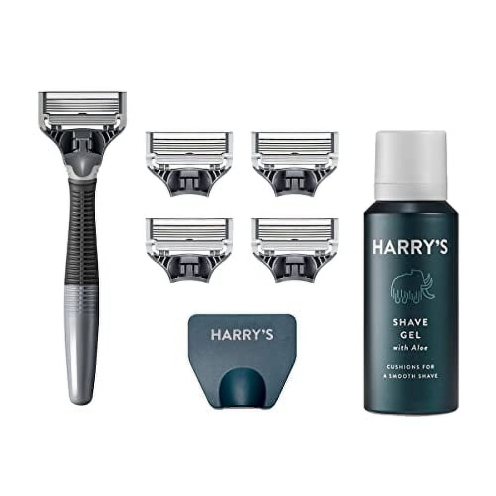 Harry's Razors for Men - Men's Razor Set with 5 Razor Blade Refills ...