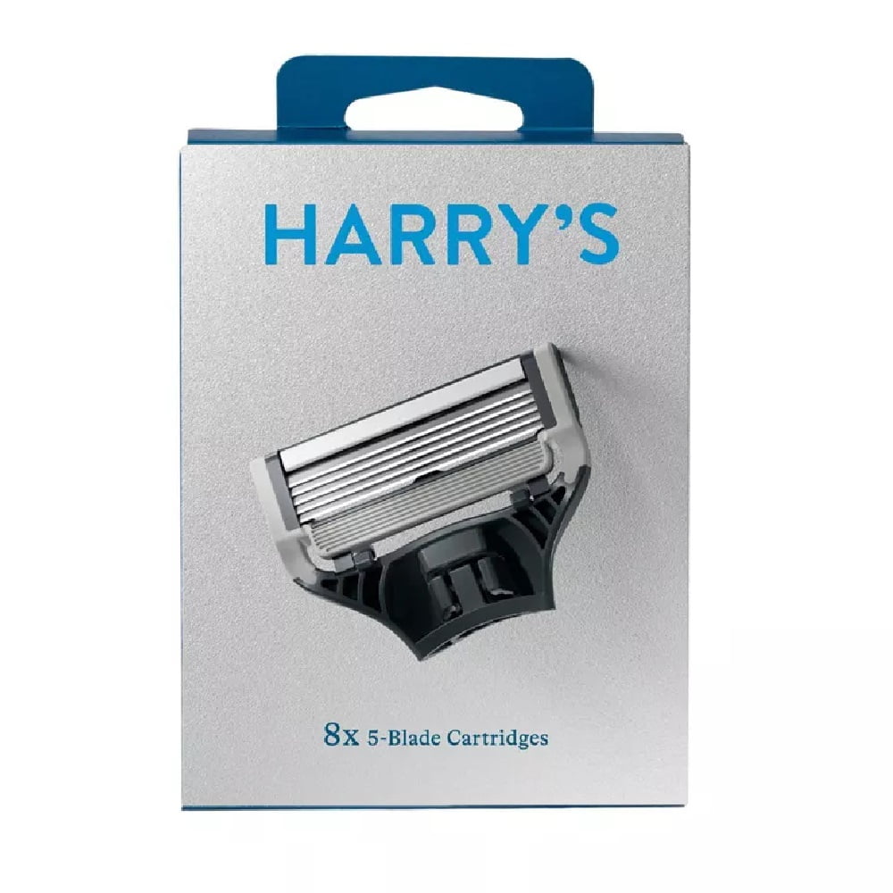 Harrys 5 Blade Razor Refill Cartridges, 8 count - Walmart.com
