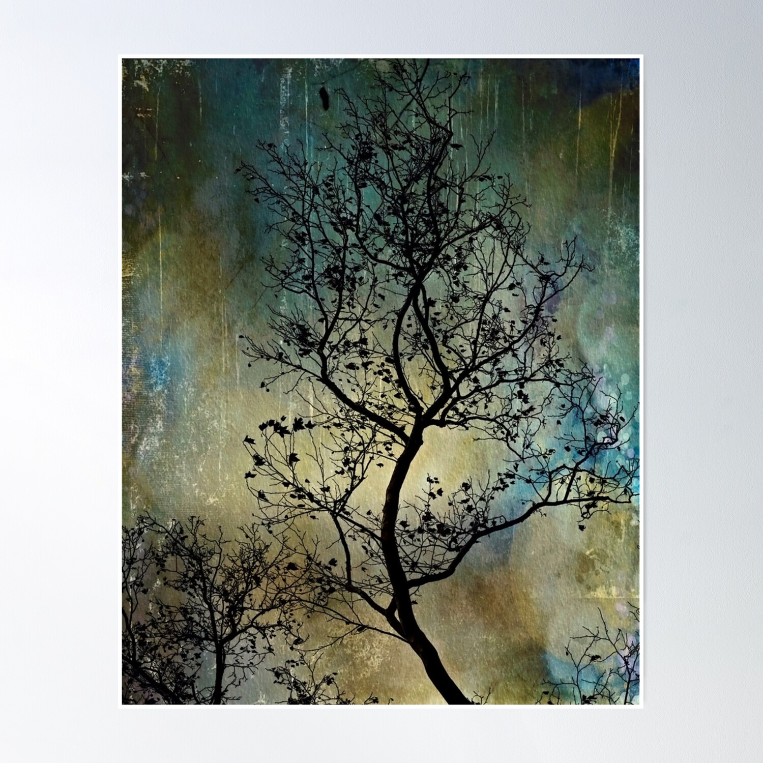 Harsh Skies Poster Wall Art, Modern Wall Decor, 8x12 UNFRAMED - Walmart.com
