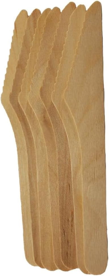 Harshu Wooden Cutlery - 100 Units per Pack | Disposable Utensils ...